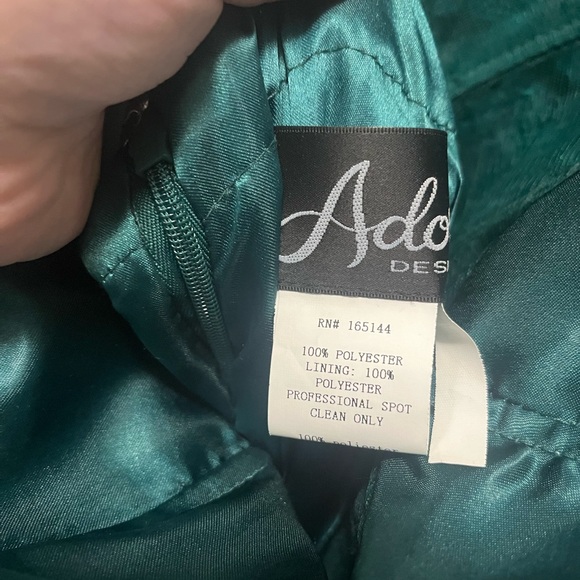 Sherri Hill | Dresses | Adora Designs Teal Satin Dress | Poshmark